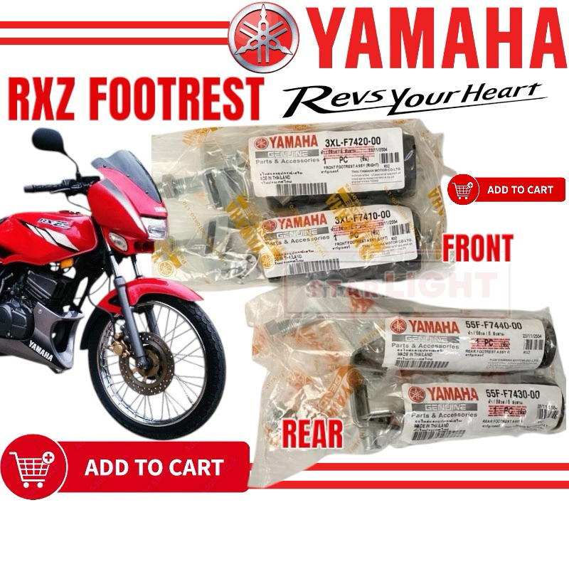5 STAR RATING!!! YAMAHA RXZ BOSH / MILINIUM / CATALYZER (3XL) FRONT ...