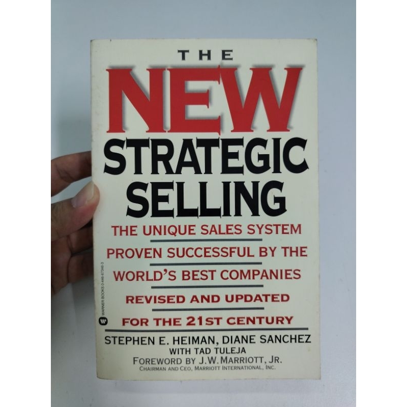 [BB] [Used] The New Strategic Selling by Stephen E. Heiman (Nonfiction ...