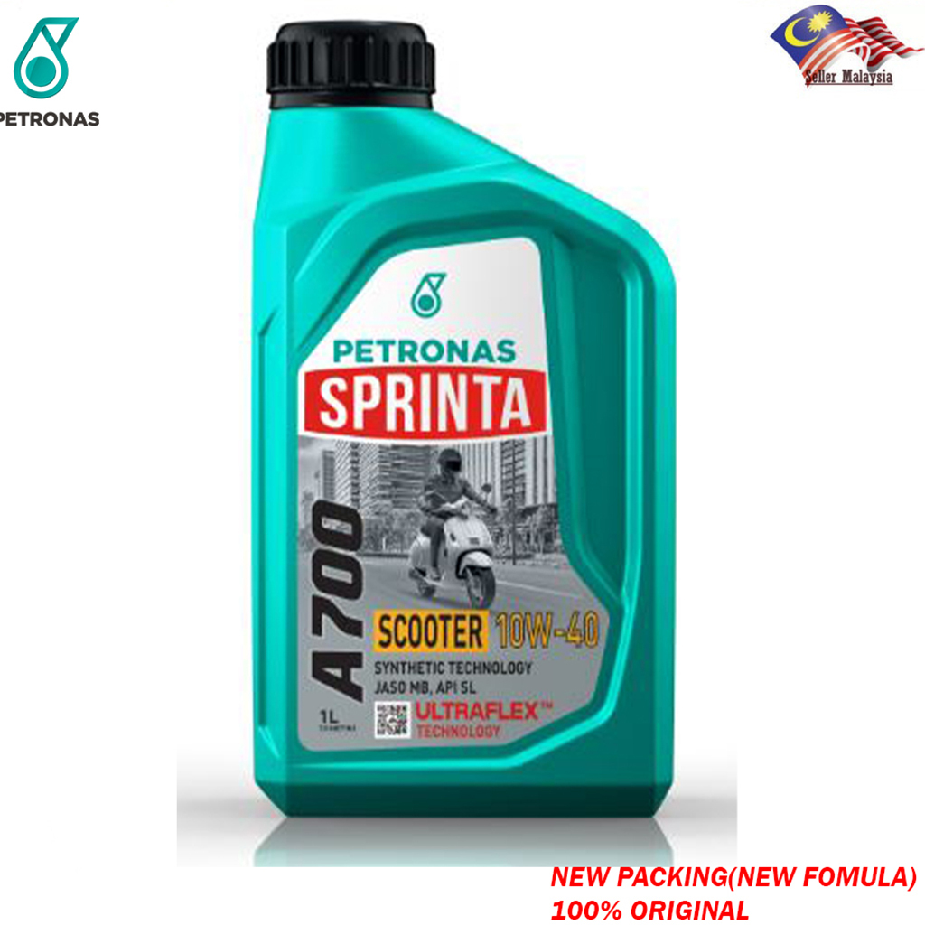 🔥PETRONAS SPRINTA A700 SCOOTER!!!(Premium Engine Oil) 10w30 semi ...