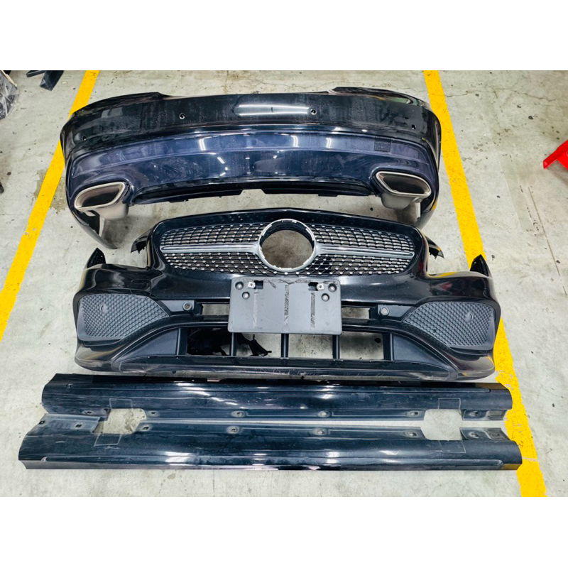 Mercedes Benz CLA w117 facelift amg line bodykit body kit front rear ...