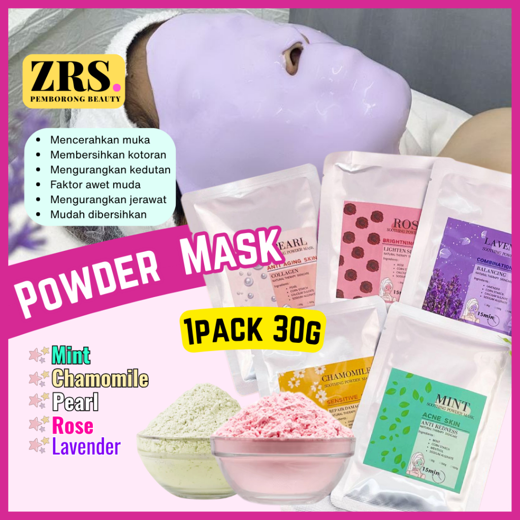 Powder Soft Mask 30g Hot Selling Diy Facial Powder Soft Mask \RUBBER ...