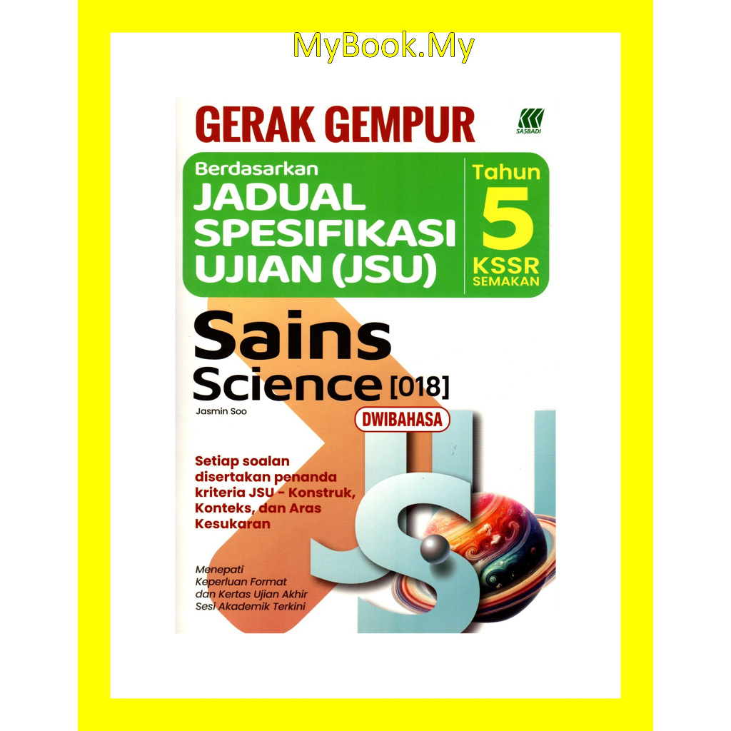 *BARU* MyB Buku Latihan : Sains Science Tahun 5 - Gerak Gempur Jadual ...