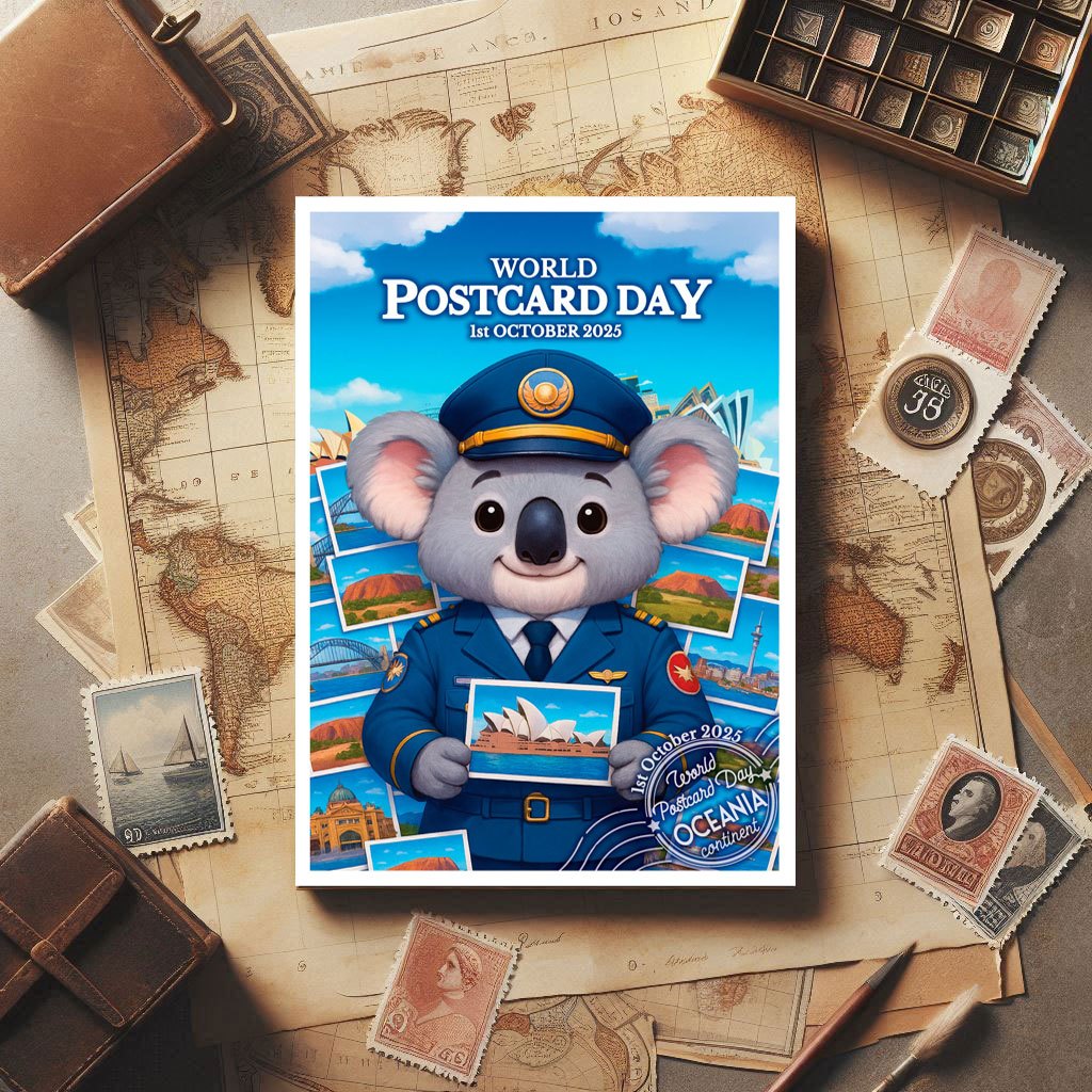 2025 World Postcard Day -Oceania Continent | Shopee Malaysia