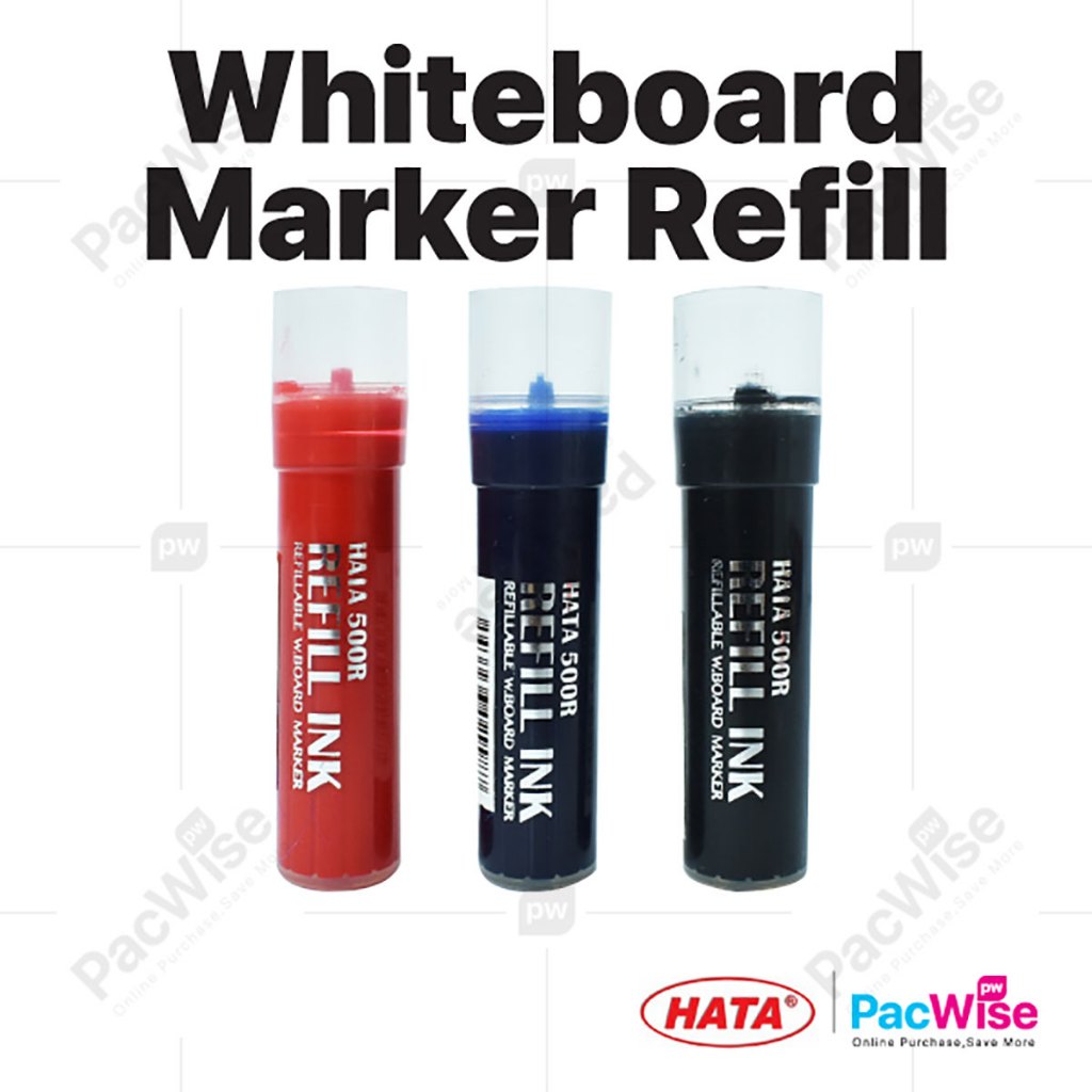 Hata Whiteboard Marker Refill Ink 500R–Dakwat Penanda Whiteboard ...