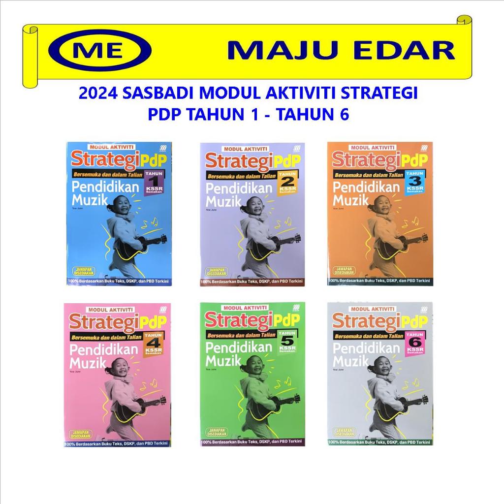 2024 SASBADI MODUL AKTIVITI STRATEGI PDP TAHUN 1-TAHUN 6 PENDIDIKAN MUZIK | Shopee Malaysia