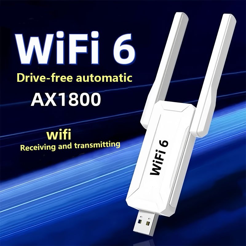 AX1800 driveless USB wireless cardwifi6 high speed 5G dual band gigabit ...