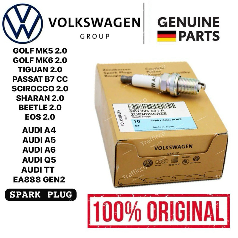 Volkswagen VW Golf MK5 MK6 2.0 Tiguan 2.0 Passat B7 CC Sharan Beetle Audi A4 A5 A6 Q5 TT Spark ...