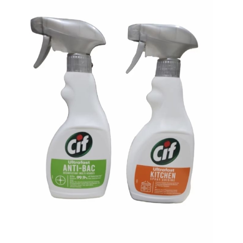 Cif Ultrafast Anti Bac Disinfectant Multi Usages & Kitchen Spray ...