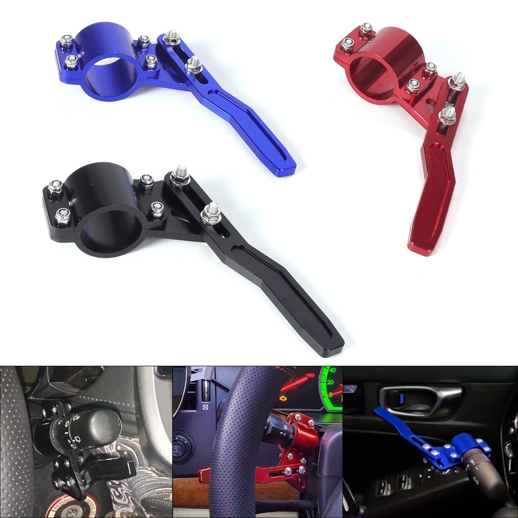 Universal Aluminium Car Turn Signal Lever Extender Steering Wheel Turn ...