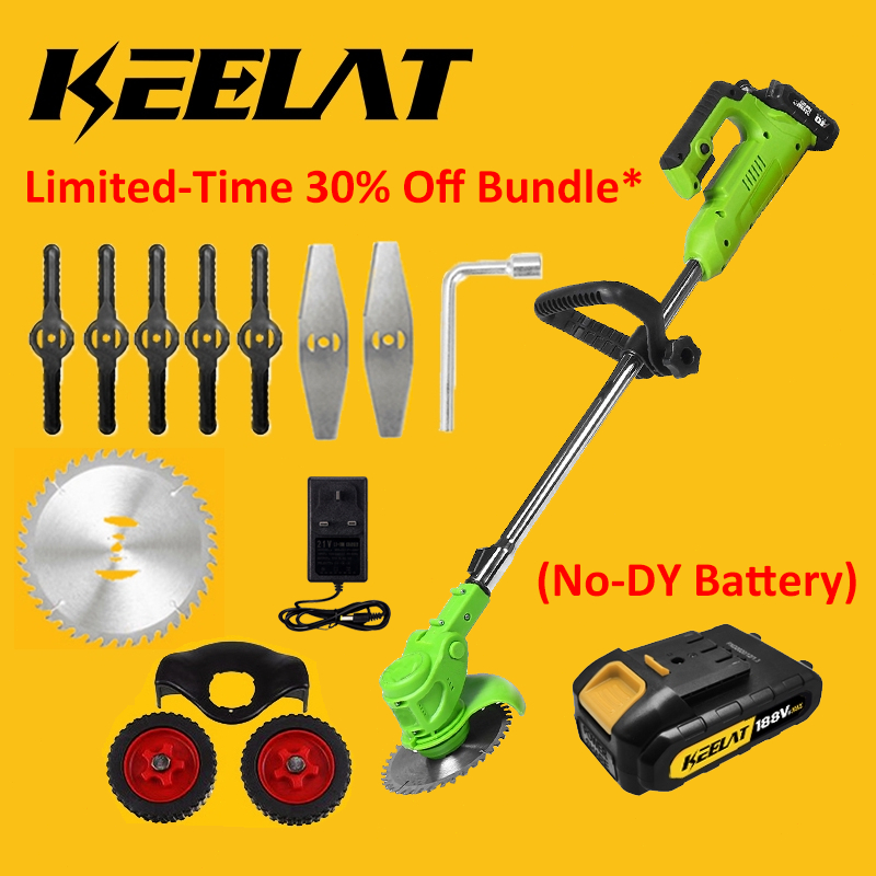 "FLASH SALE" KEELAT Electric Lawn Mower - Household Grass Trimmer ...