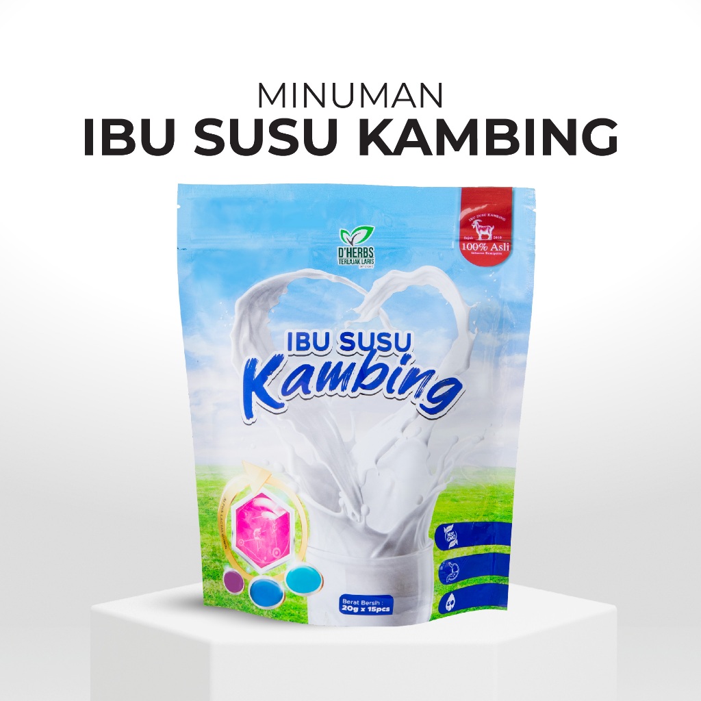 DHERB MINUMAN IBU SUSU KAMBING ASLI | Shopee Malaysia