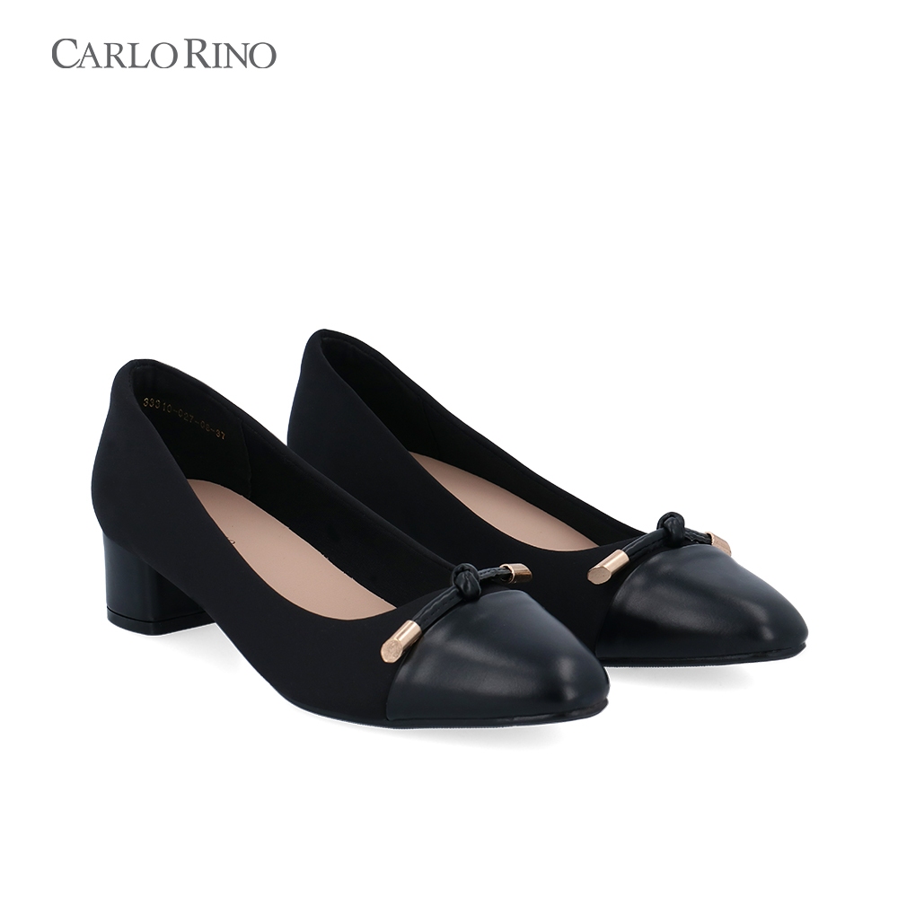Carlo Rino CR Eliza Pumps - Black | Shopee Malaysia