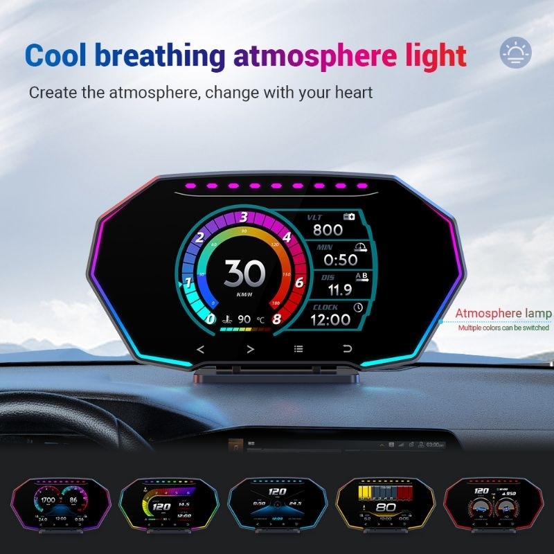 ‼️Akira f11 obd meter Obd2 gauge ALZA 2015 Toyota Honda Perodua Proton ...