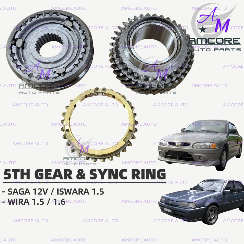 PROTON WIRA 1.3 / 1.5 / 1.6 / 1.8 - 5TH SPEED GEAR / GEAR BOX 5TH GEAR ...