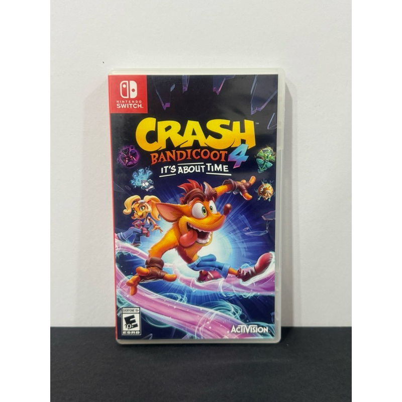 NSG Nintendo Switch Crash Bandicoot 4: It's About Time Eng (USED GAME) | Shopee Malaysia