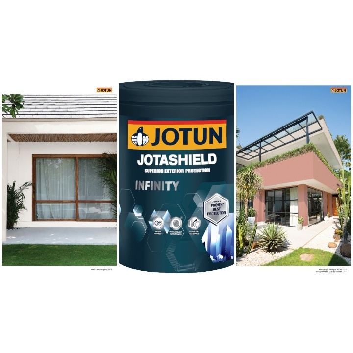 5 Liter Jotun ( Jotashield Infinity ) Exterior Paint Best Performance ...