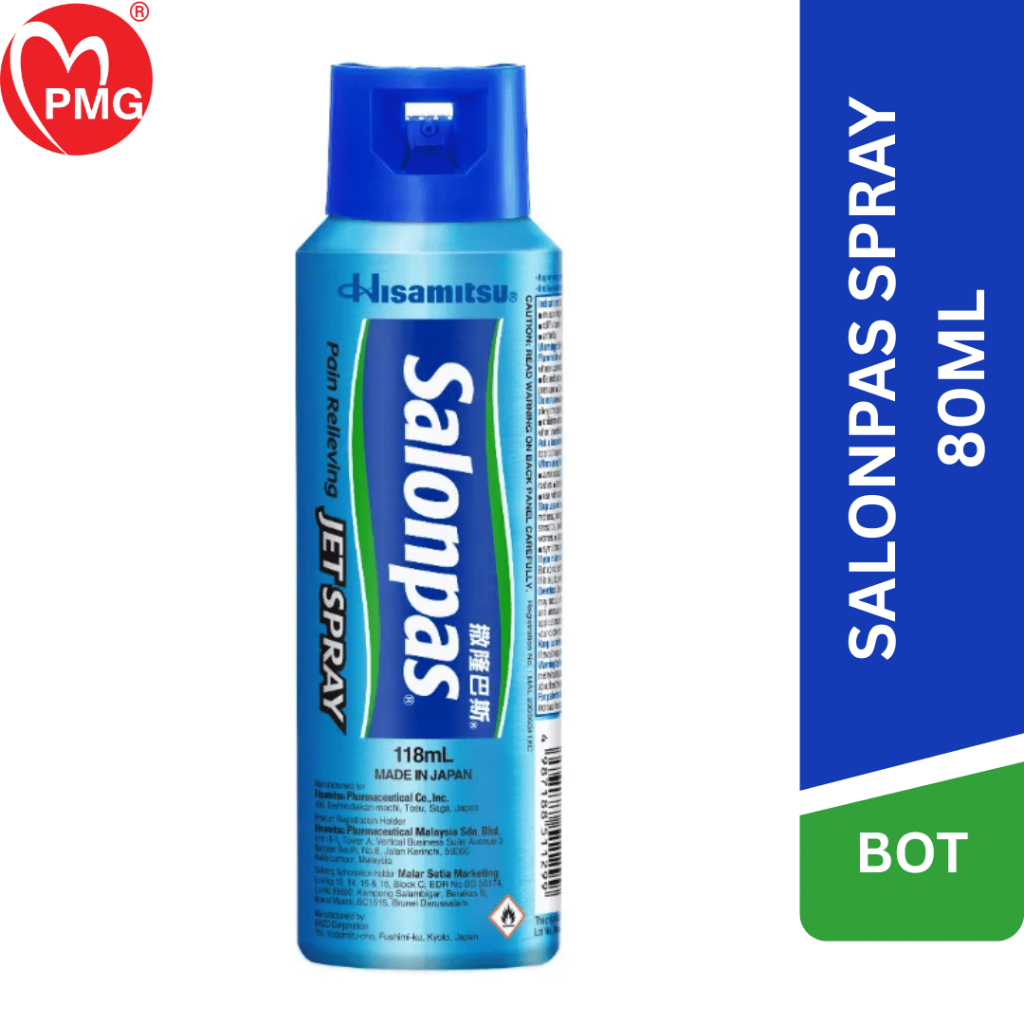 SALONPAS SPRAY 80ML - relieve pain | Shopee Malaysia