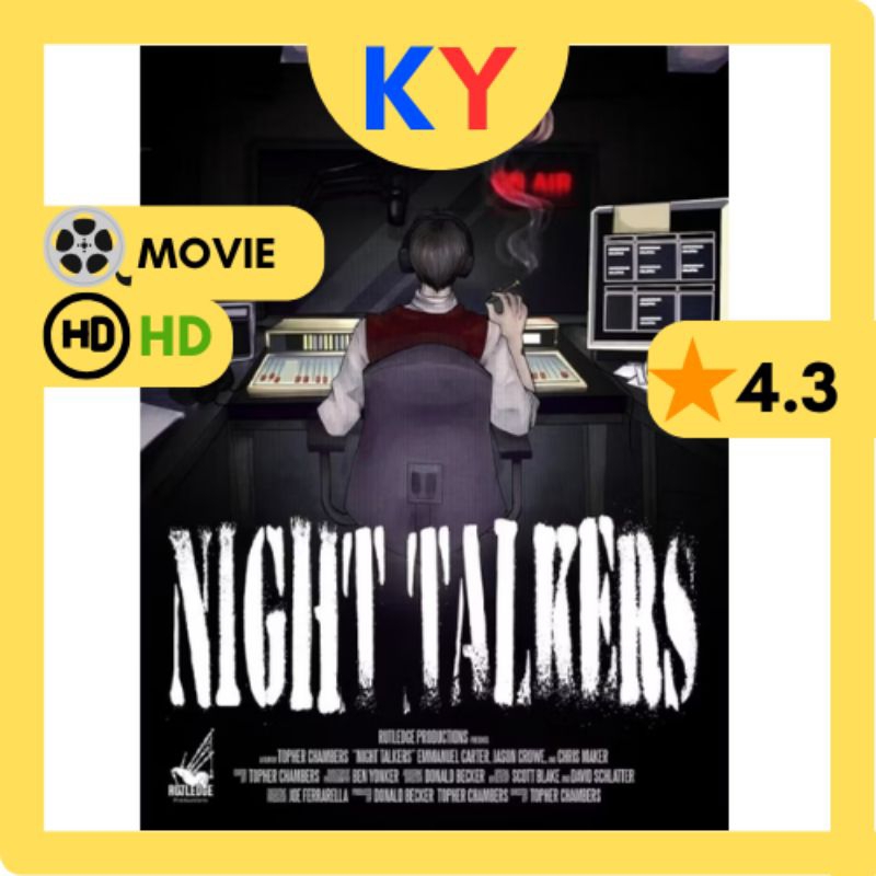 Night Talkers (2024) MOVIE DVD PENDRIVE SD CARD | Shopee Malaysia