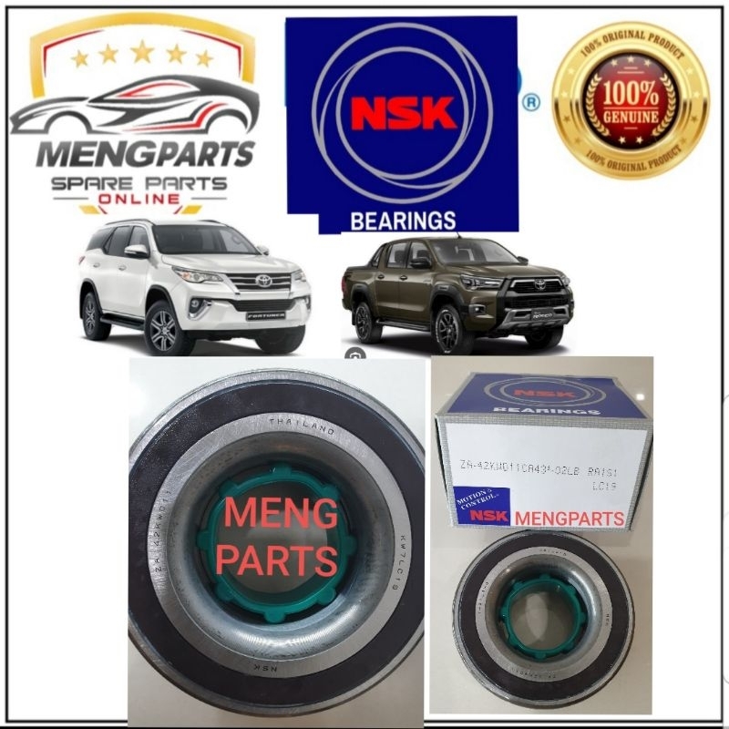 ORIGINAL NSK TOYOTA HILUX REVO GUN125 GUN126 & FORTUNER VRZ TGN156 ...