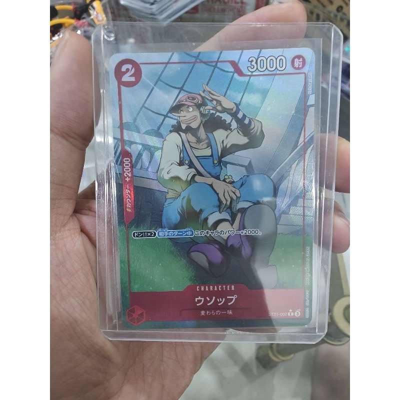 Bandai One Piece OPTCG Parallel AA C ST21-002 Usopp | Shopee Malaysia