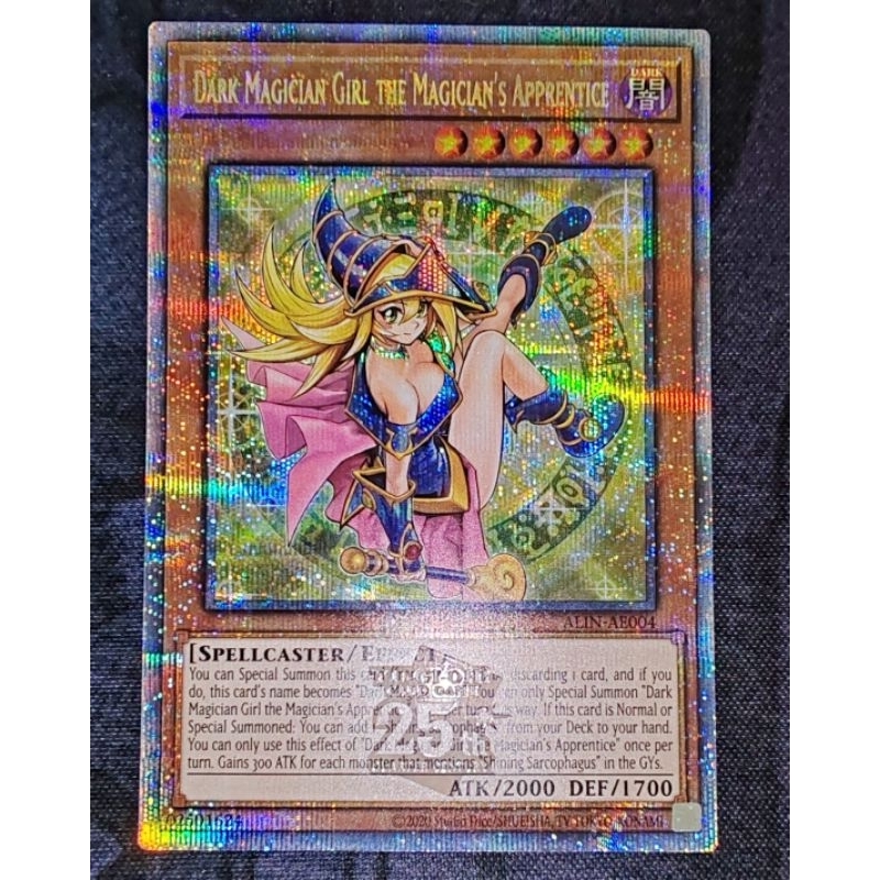 YUGIOH ALIN-AE004 Dark Magician Girl the Magician's Apprentice[QCSE] | Shopee Malaysia