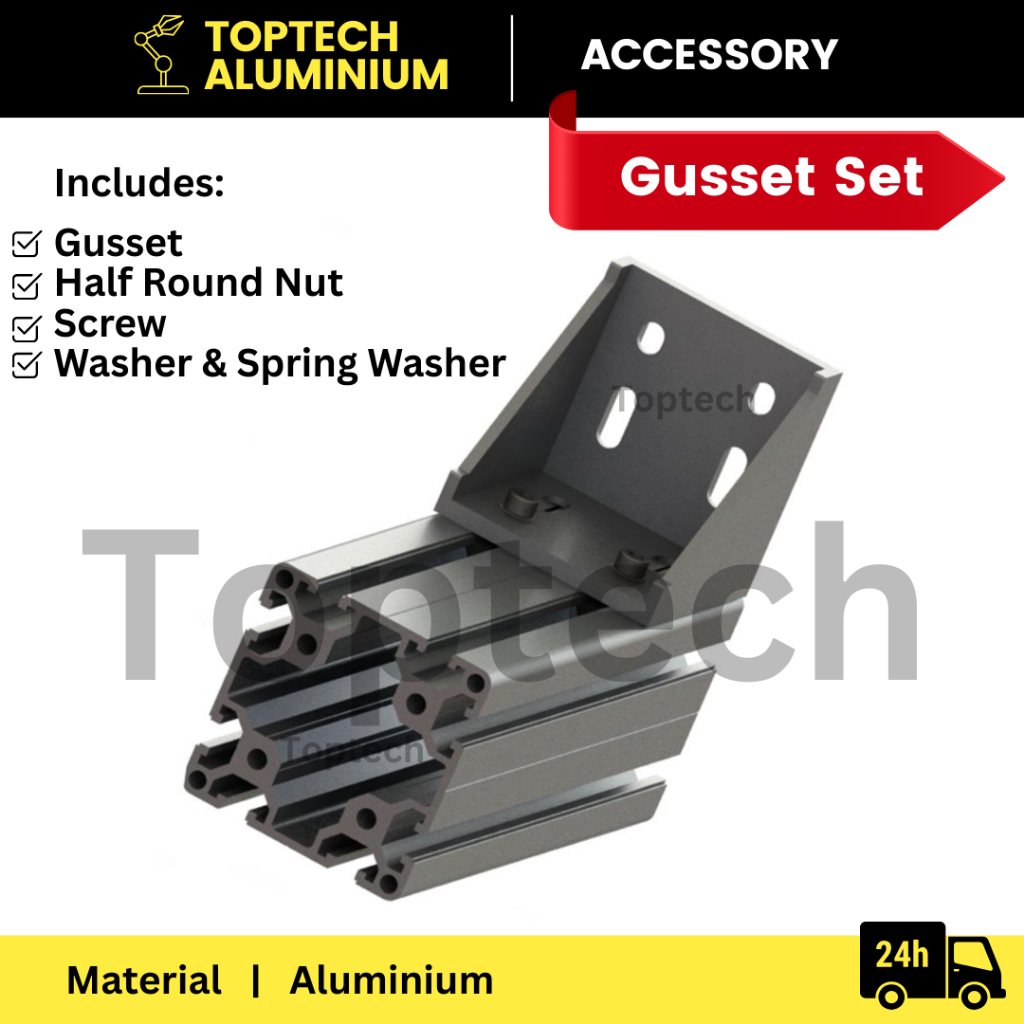 [Ready Stock/Accessories set] Gusset Element Set including gusset, half ...