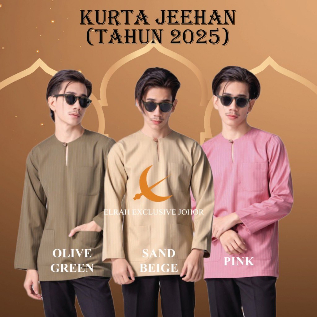 KURTA JEEHAN ELRAH EXCLUSIVE (LATEST 2025) | Shopee Malaysia