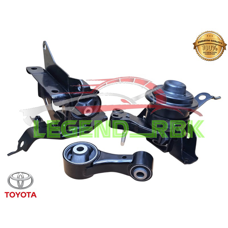 (3PCS) TOYOTA VIOS NCP93 NCP150 MANUAL ENGINE MOUNTING SET (PREMIUM ...