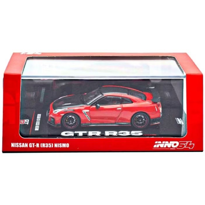 INNO64 1/64 Nissan GT-R R35 Nismo Red GT-R50 By ITALDESIGN Black ...