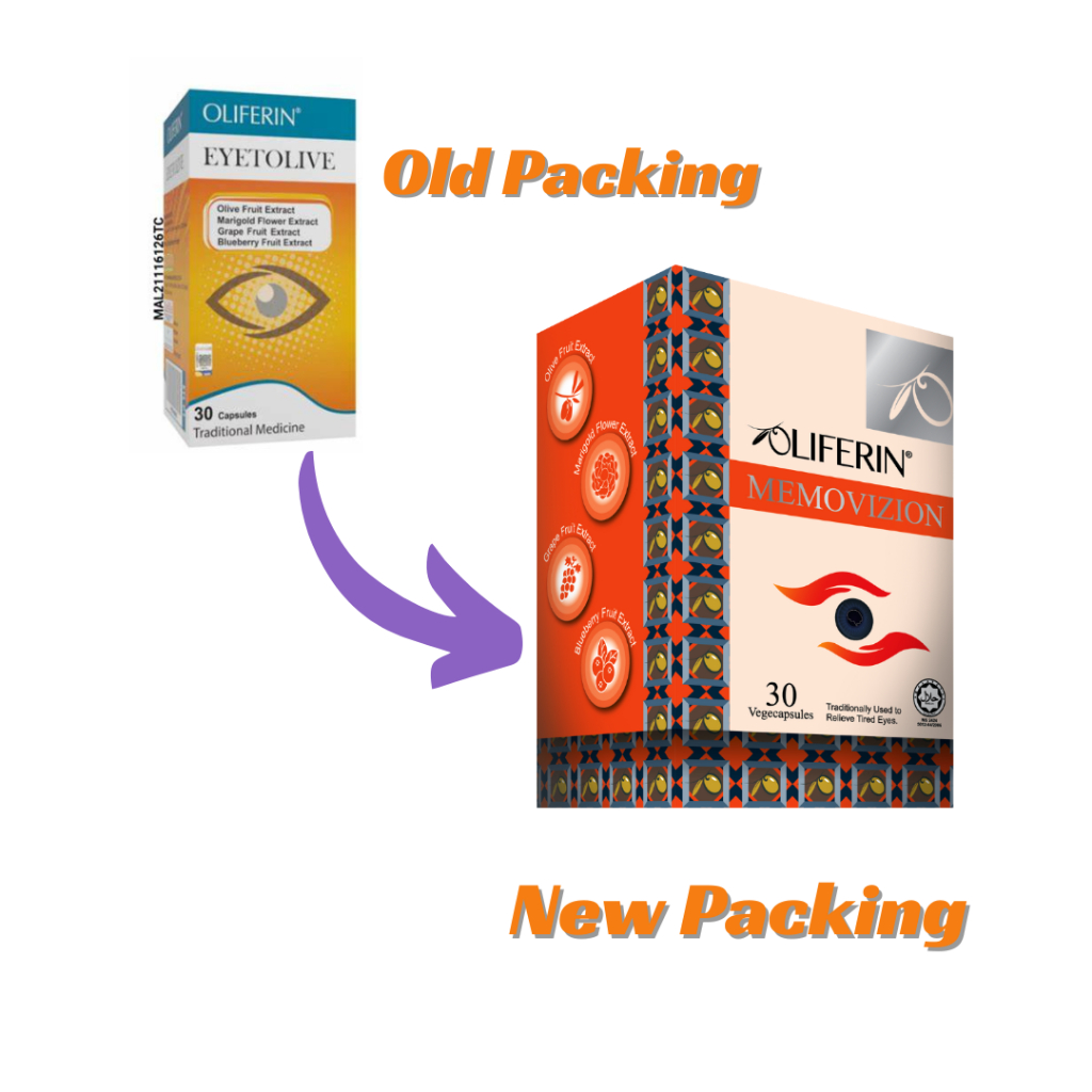 Nutriva Oliferin Eyetolive(old) / Memovizion (new) For Floater, Dry and ...