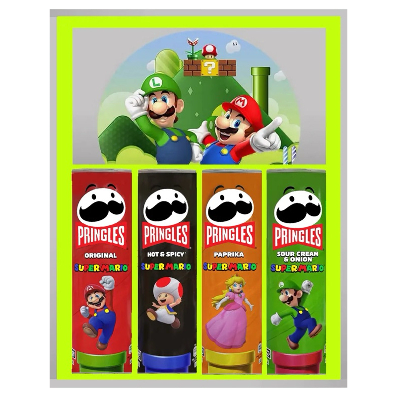 Pringles Super Mario Variety Flavour 165g | Shopee Malaysia