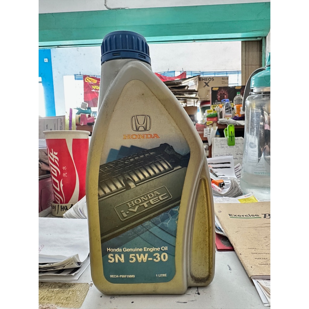 HONDA GENUINE ENGINE OIL SN 5W-30 1L | Shopee Malaysia