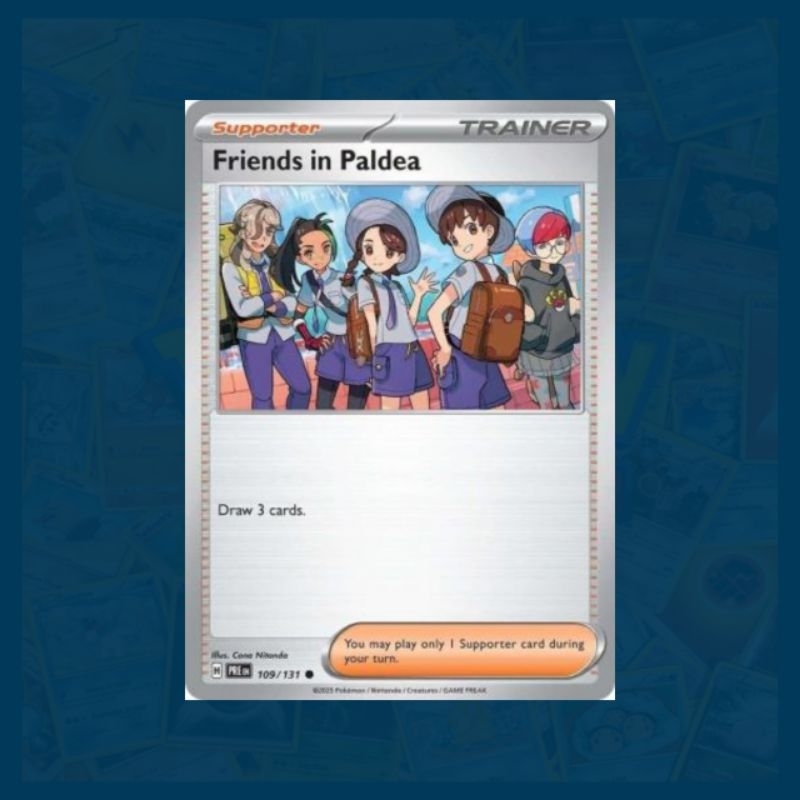 Friends In Paldea (109/131) Common | Prismatic Evolution | Pokemon TCG ...