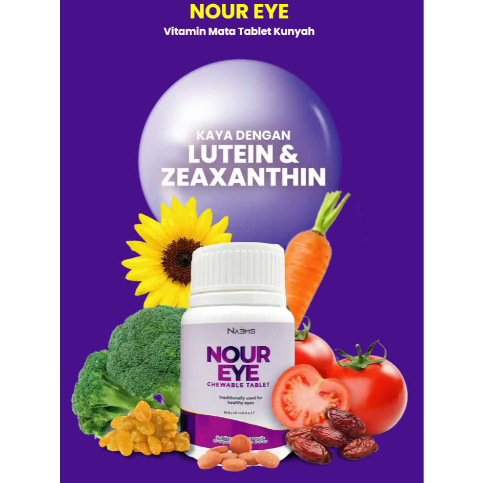 NOUR EYE UNTUK KESIHATAN DALAMAN MATA | Shopee Malaysia