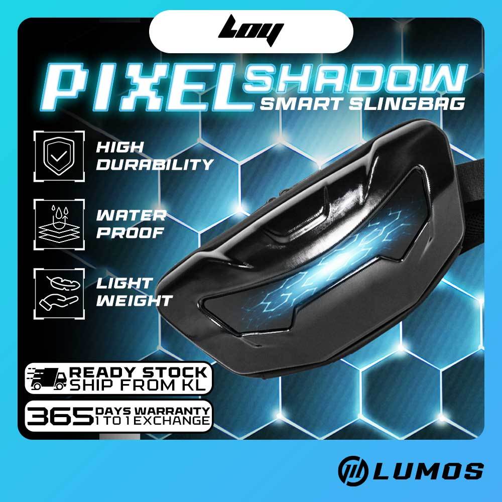 LOY Pixel Shadow - Innovative Smart LED Light BumBag | Shopee Malaysia