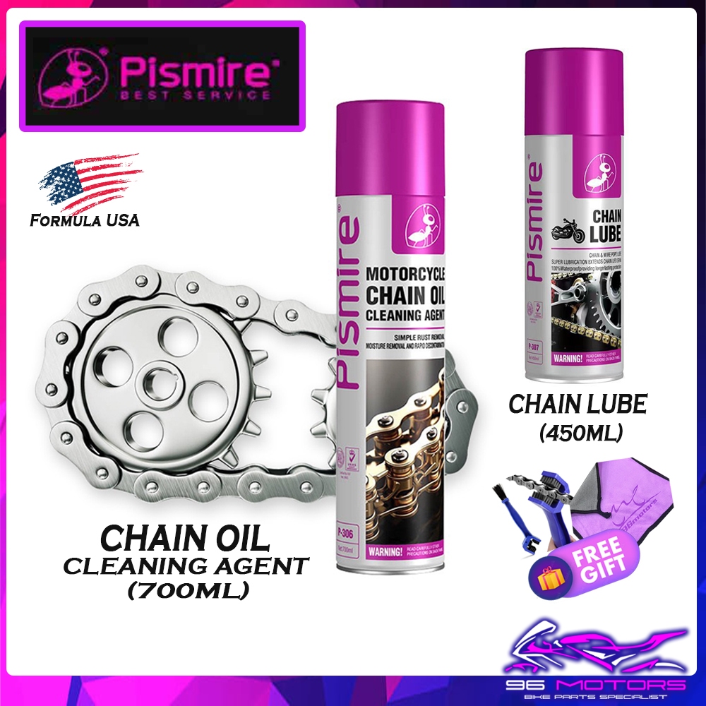 Pismire High-Performance Chain Lube Motorcycle & Chain Oil Cleaning ...