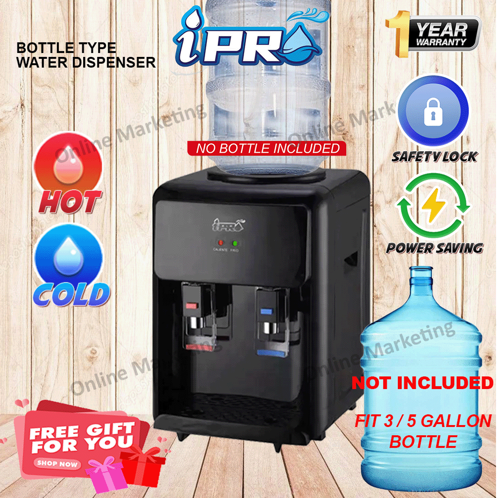 IPRO IPR-36T Hot & Cold / Hot & Warm Top Loading Water Dispenser ...