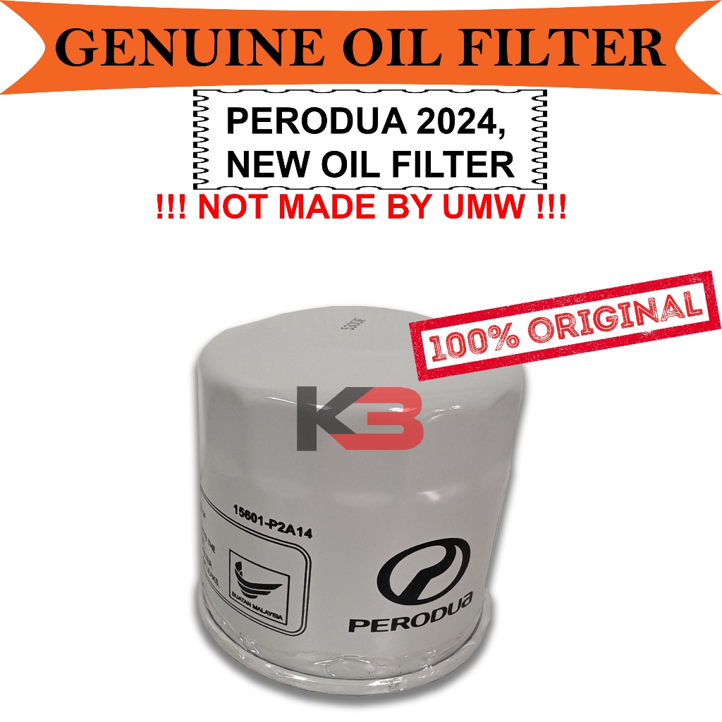 100% ORIGINAL PERODUA KANCIL , MYVI , VIVA , ALZA , KENARI , KELISA OIL ...