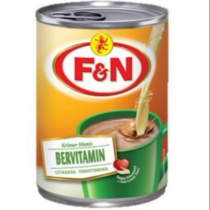 Susu Pekat (Condensed Milk) F&N Krimer Manis Bervitamin/Kalsium Tinggi 500g/tin | Shopee Malaysia