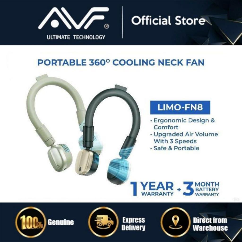 LEMOISTAR FN8 Portable Neck Fan 360° Cooling Tube LIMO-FN8 Bladeless ...