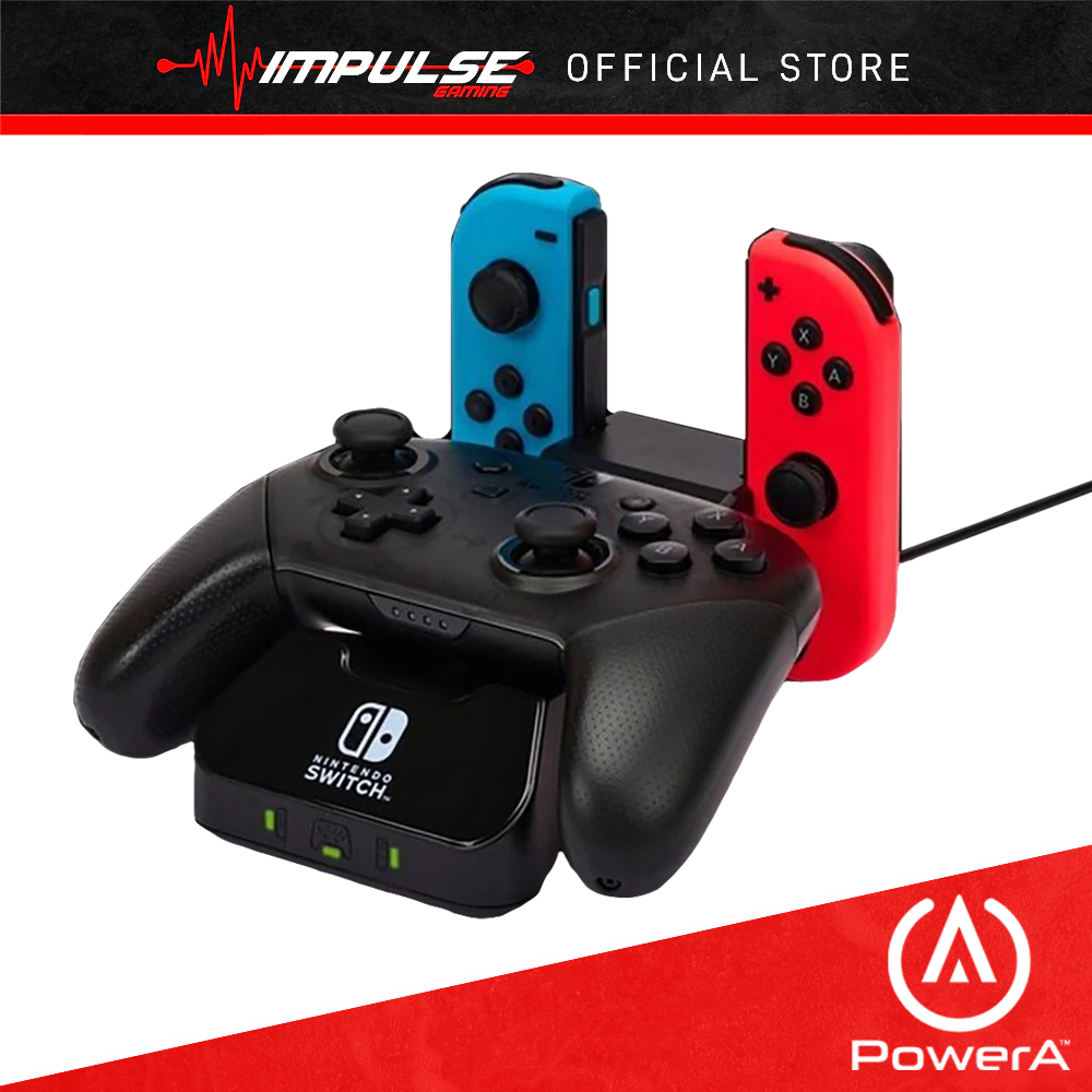 PowerA Nintendo Switch Controller and Joy-Con Charging Base | Shopee ...