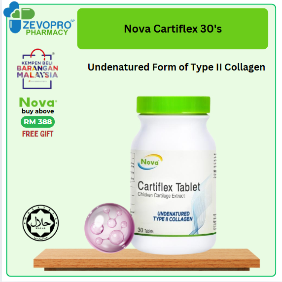 Nova Cartiflex Tablet 30's [Exp 12/2026] | Shopee Malaysia