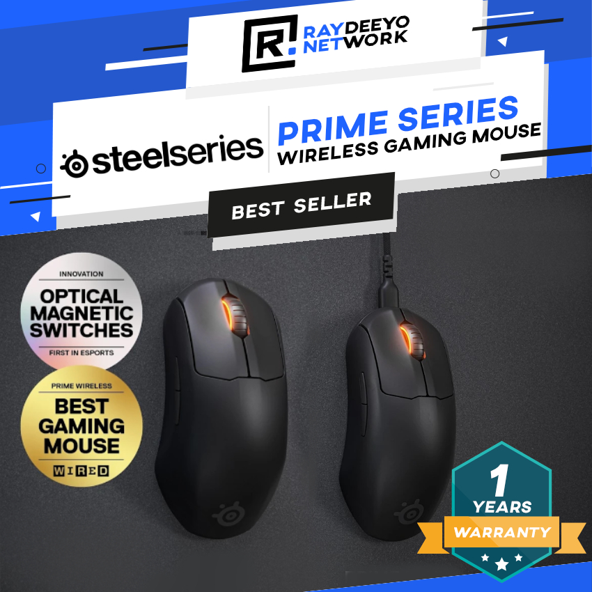 SteelSeries Prime Series Wired/ Wireless Gaming Mouse Prime, Prime+ ...
