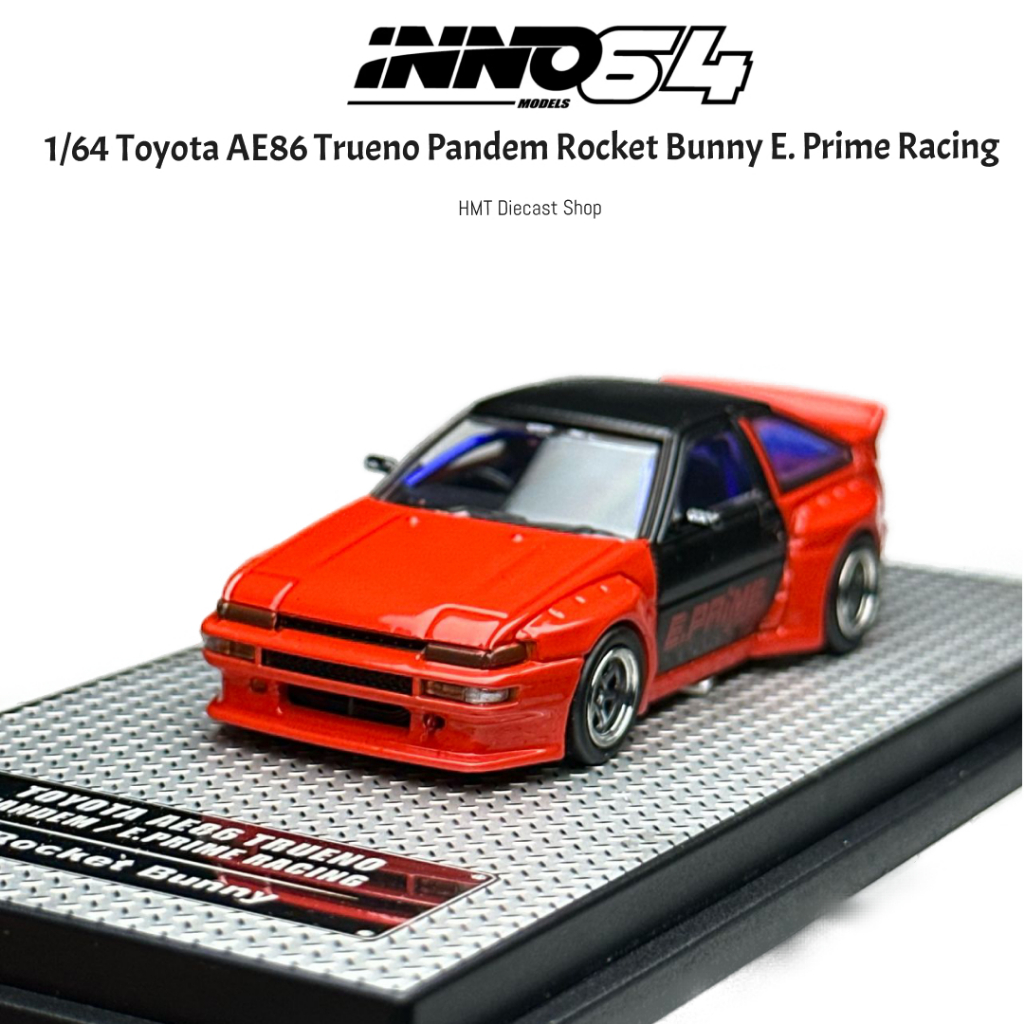 INNO64 1/64 Toyota AE86 Trueno Pandem Rocket Bunny E. Prime Racing ...