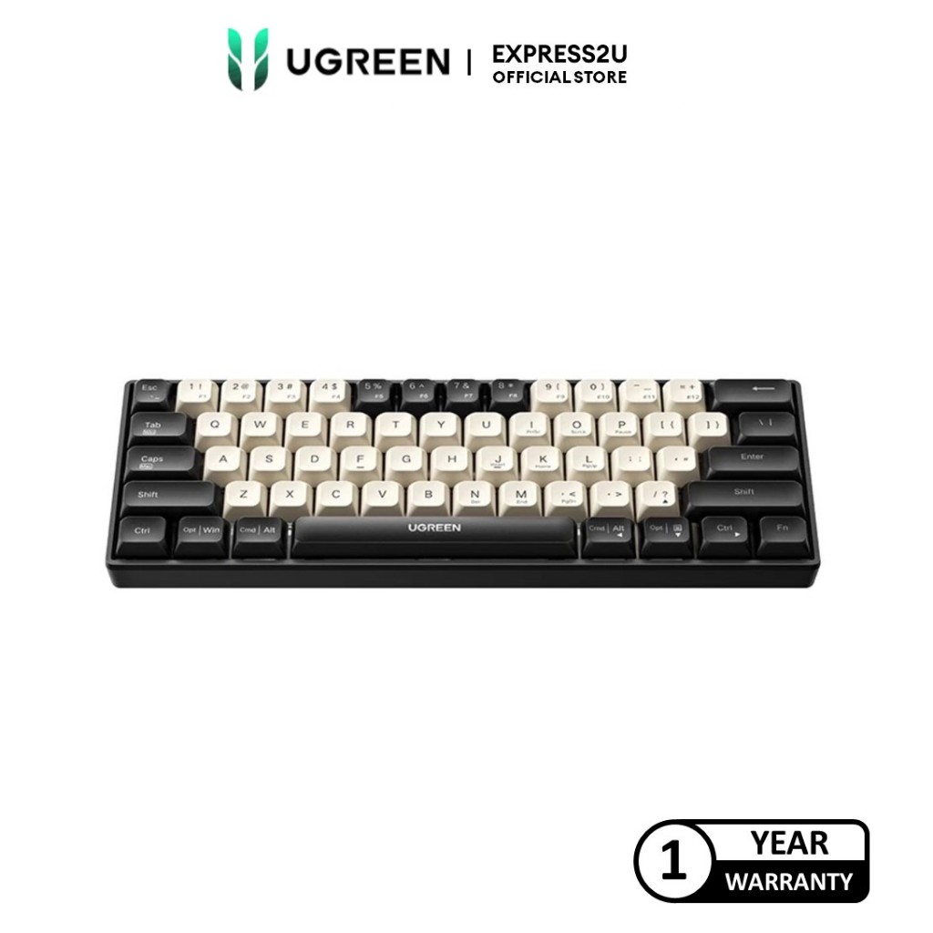 UGREEN USB-C WIRED 61-KEYS MINI MECHANICAL KEYBOARD RED SWITCH | Shopee ...