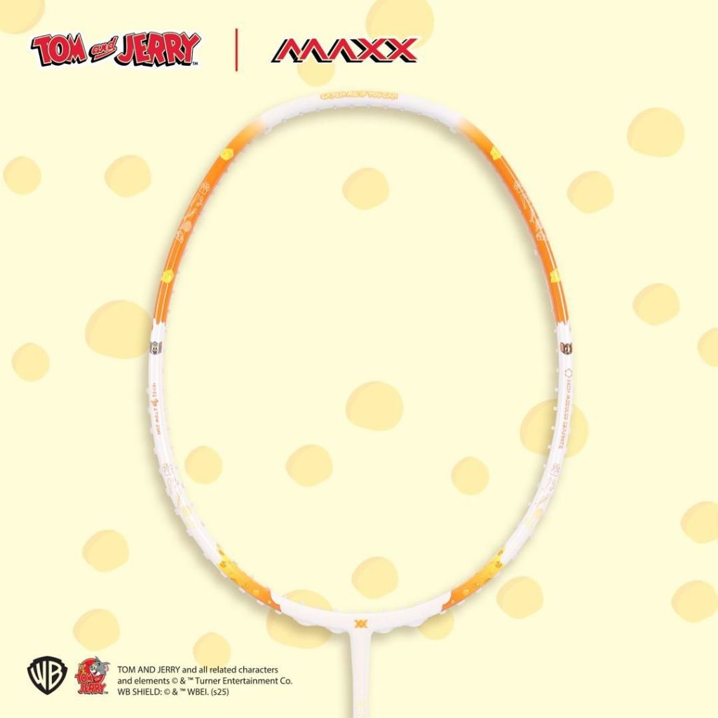 MAXX X TOM AND JERRY BADMINTON RACKET ( UNSTRUNG ) | Shopee Malaysia