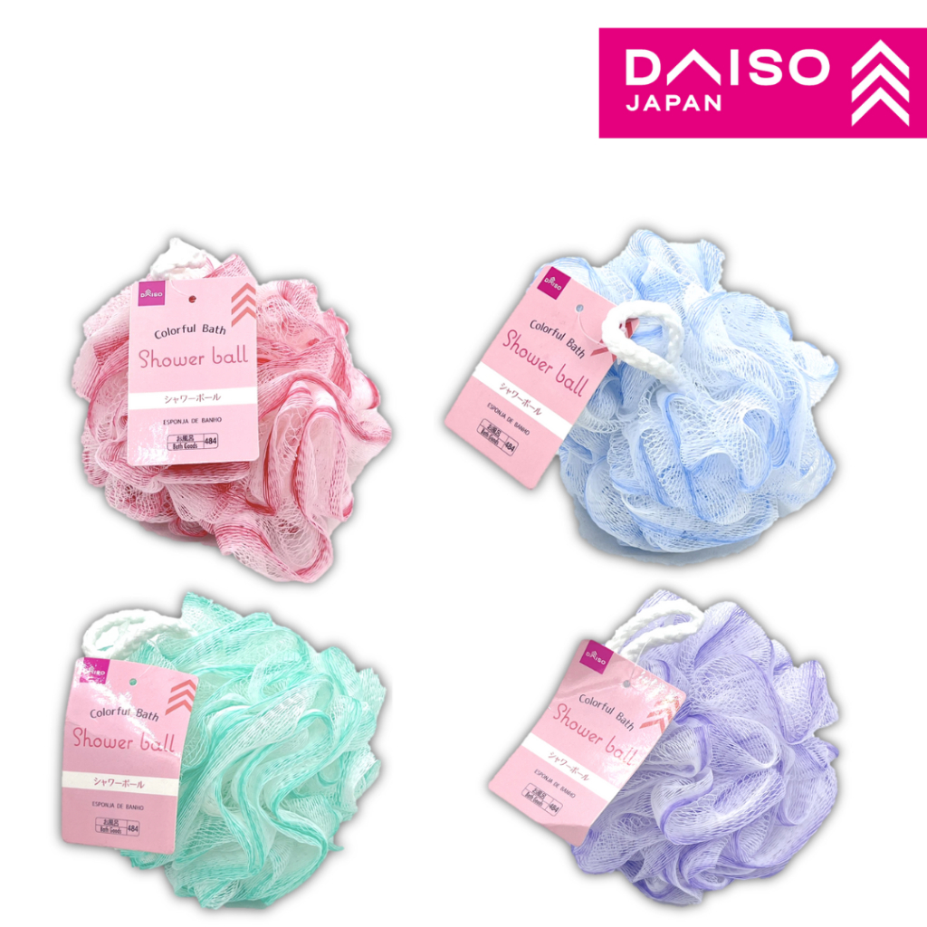 DAISO Shower Ball, Normal Type-Random Color | Shopee Malaysia