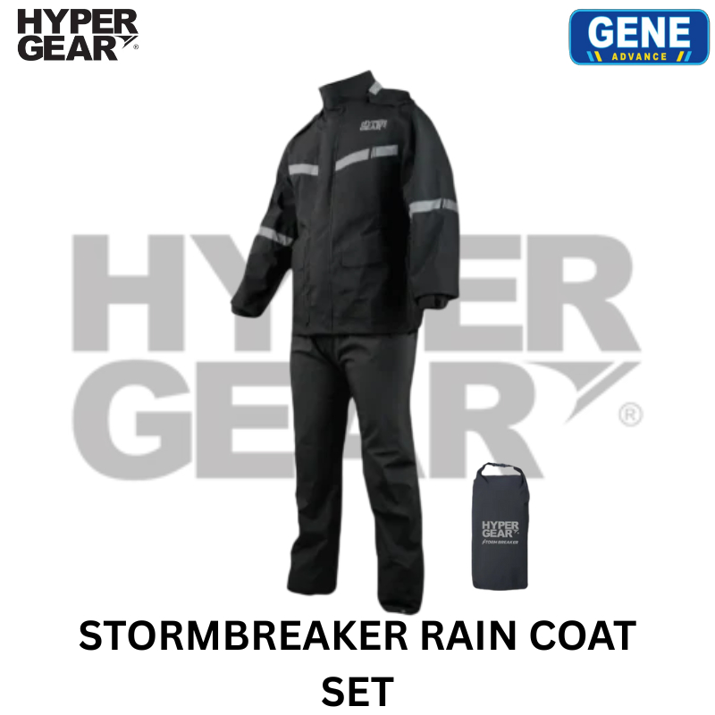 HYPER GEAR Stormbreaker Rain Coat Set 100% Original From Authorized ...