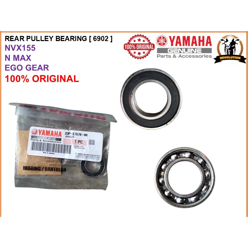 REAR PULLEY BEARING PULLY BEARING 6902 YAMAHA NMAX NMAX155 NVX 155 EGO AVANTIZ EGO SOLARIZ EGOLC ...