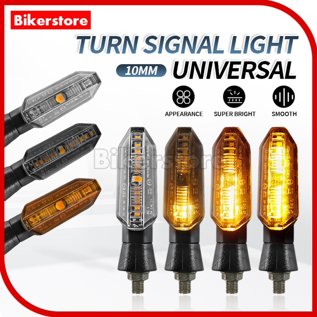 Signal Light LED Flowing Indicator Motorcycle Flashing Lamp Universal ...